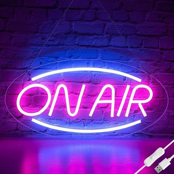 Wall Decor | New On Air Neon Sign Bright Led On Air Sign Light For ...